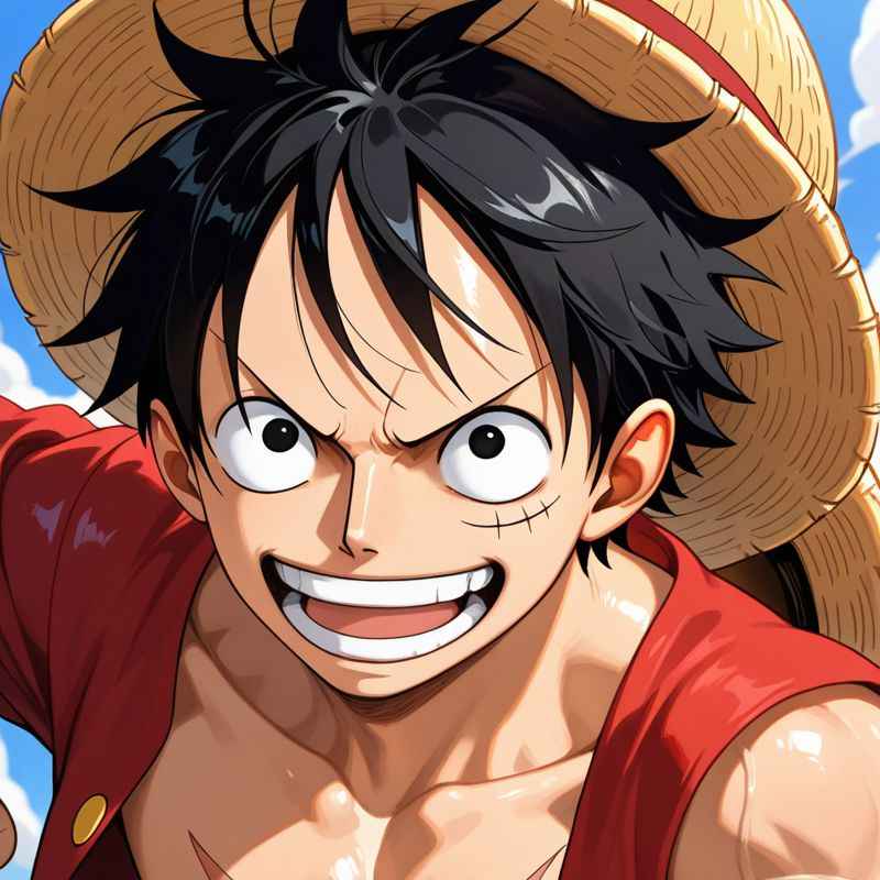 Monkey D. Luffy Flipped Chat Profile | Flipped.Chat